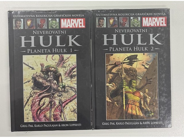 Marvel grafičke novele 16-17: PLANETA HULK 1 i 2