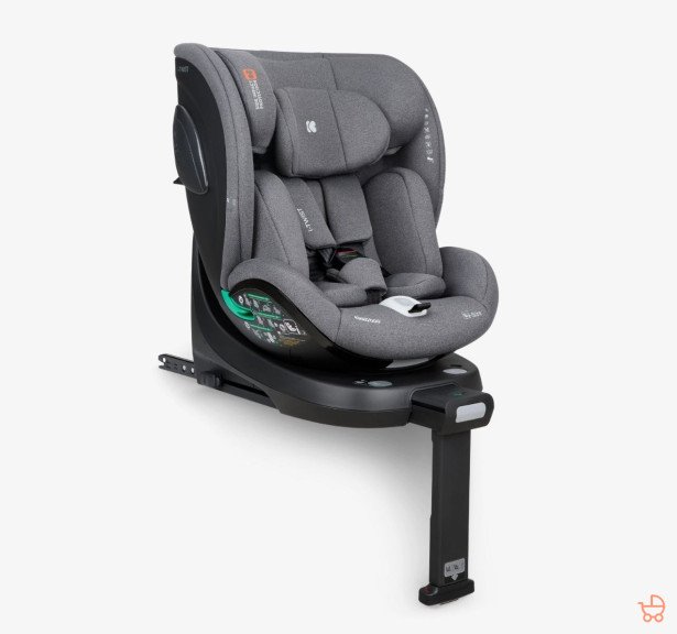 Kikka Boo i-Twist i-Size Isofix auto sedište za decu 40-50cm Light grey