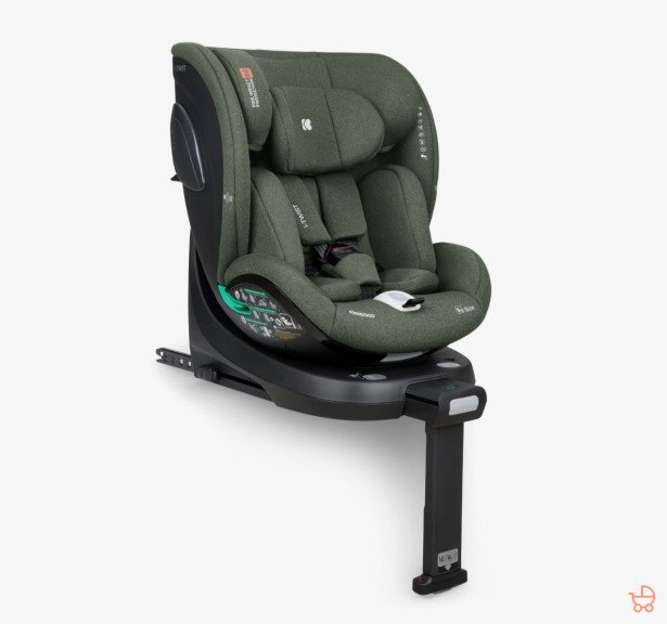 Kikka Boo i-Twist i-Size Isofix auto sedište za decu 40-150cm Army green