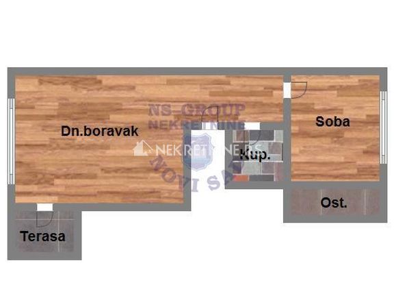 Dvosoban 54m2 Centar, Sremska Kamenica