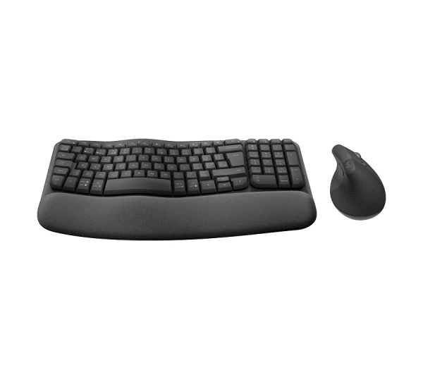 Logitech Wave Keys and Lift Combo Graphite, US