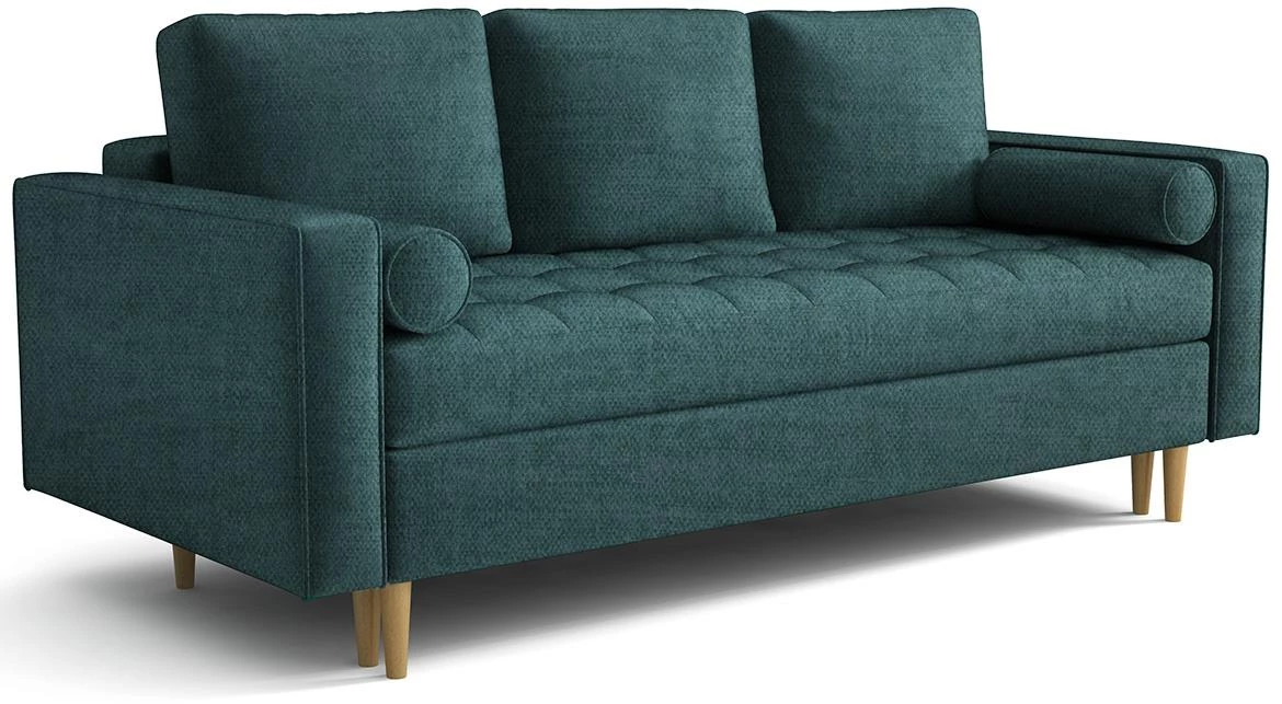 Sofa Monza Viva 12 trosed sa ležajem 226x102x101 cm zelena reverzibilan
