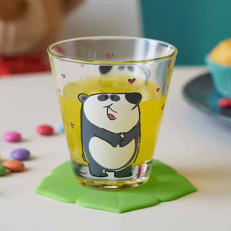 ČAŠA STAKLENA DEČIJA – Drinking glass BAMBINI 215 ml