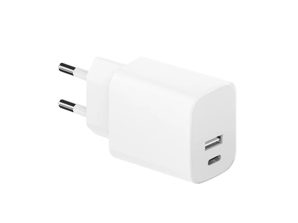 Xwave H130 20w Brzi ZIDNI punjač za mobilne,tablete, usb-C usb-A ,Beli