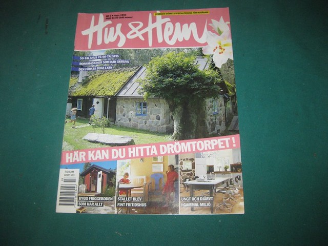 HUS &; HEM Scandinavian Design For The Home 1994. br.3