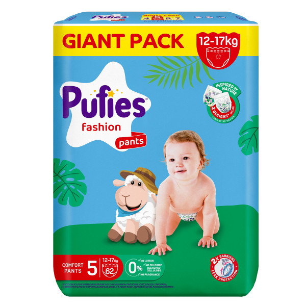 Pufies pelene pants GP 5 junior 12-17kg 62kom