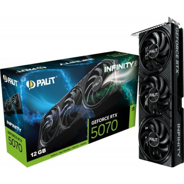 SVGA Gainward RTX 5070 Python III 12GB GDDR7 192bit, NE75070019K9-GB2050T