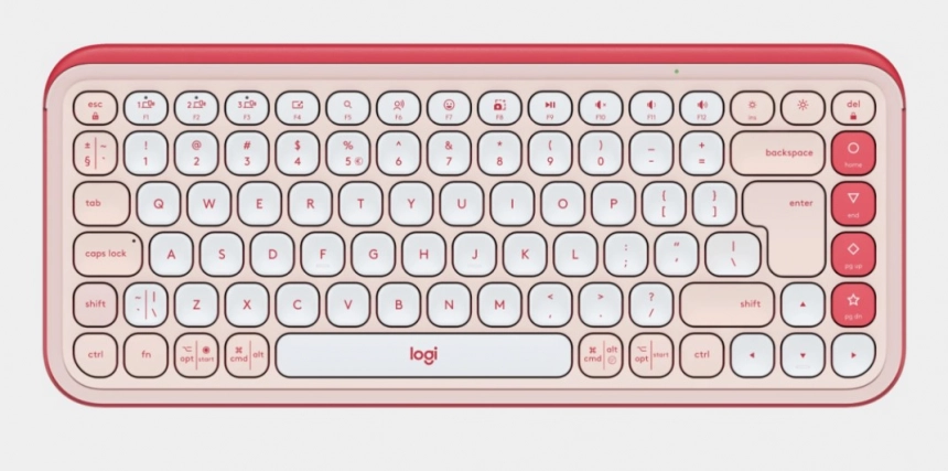 Logitech POP Icon Keys - Rose, US