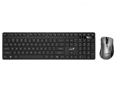 GENIUS KM-8216S Wireless USB US wireless crna tastatura i miš