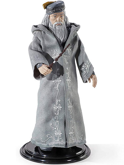 Kolekcionarska figurica - Bendyfigs, Harry Potter, Albus Dumbledore, Bendable, 19cm