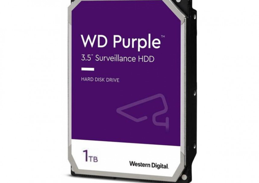 HDD WD 1TB WD11PURZ SATA3 64MB 5400rpm Caviar Purple