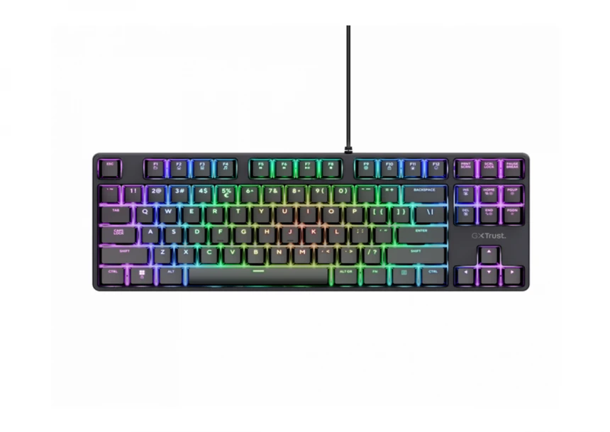 Tastatura TRUST GXT864 CADA TKL GAMING KEYBOARD US