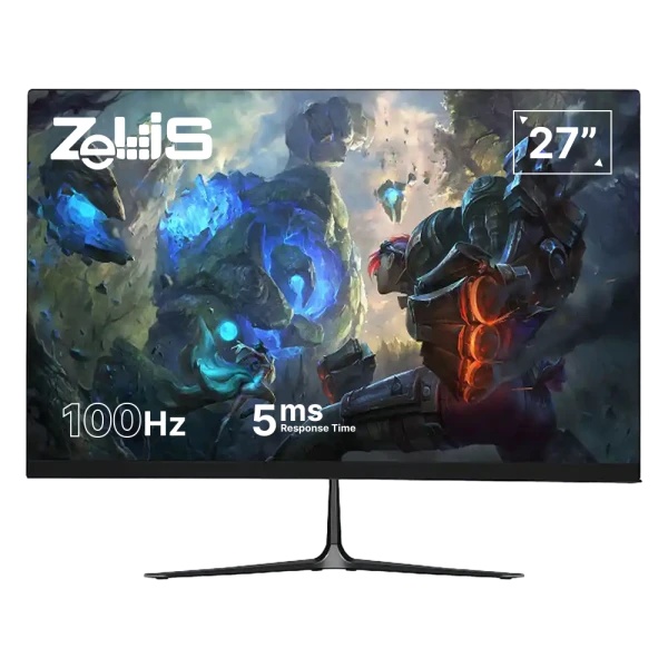 Monitor 27 Zeus ZUS2700IPS 1920x1080/Full HD/IPS/100Hz/HDMI/VGA/Frameless