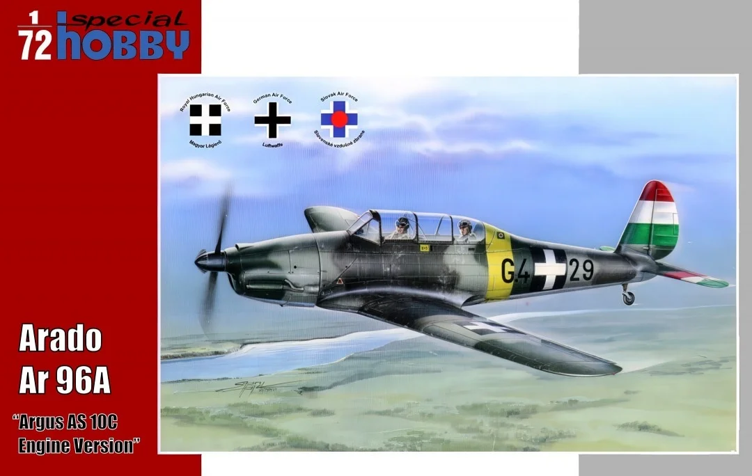 SPECIAL HOBBY 1/72 Arado Ar 96A „Argus As 10C Engine Version“