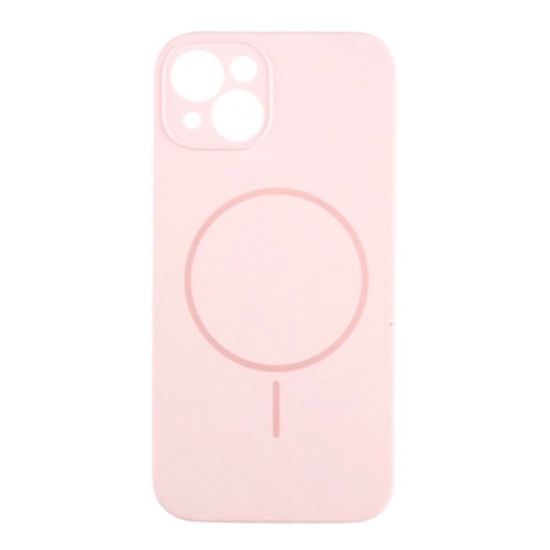 Silikonska futrola Magsafe LUX Iphone 13 PUDER ROZE