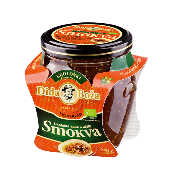 ORGANSKI DŽEM OD SMOKAVA DIDA BOŽA 240G