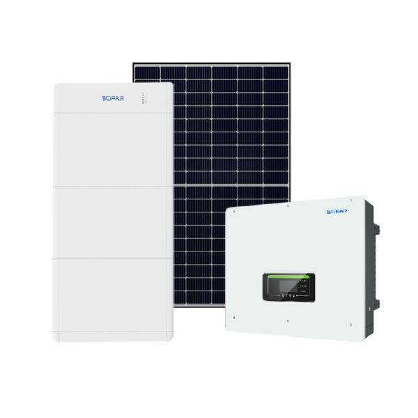 Solarna elektrana 4,7kWp-6kW Sofar Luxor sa litijumskim baterijama