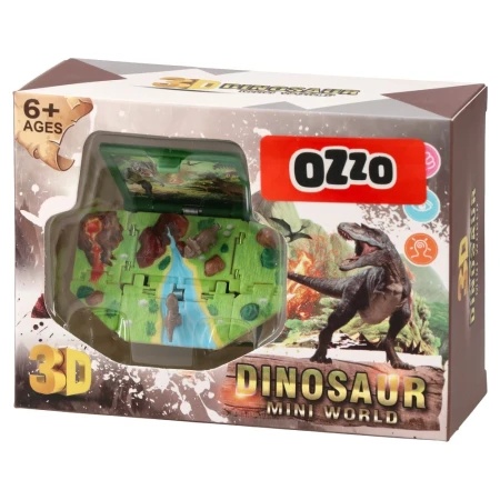 Ozzo st privezak 3d kniga na rasklapanje svet dinosaurusa ( 894554 )