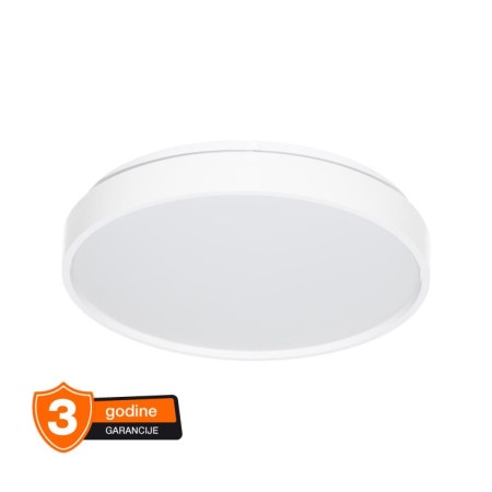 Ledvance Osram LED plafonjera sa senz. 18W 3000K IP20 bela ( 4099854650215E )