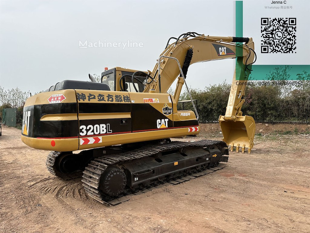 Caterpillar 320BL bager guseničar