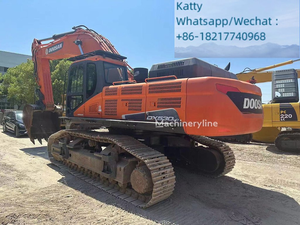 Doosan DX530LC-5 bager guseničar
