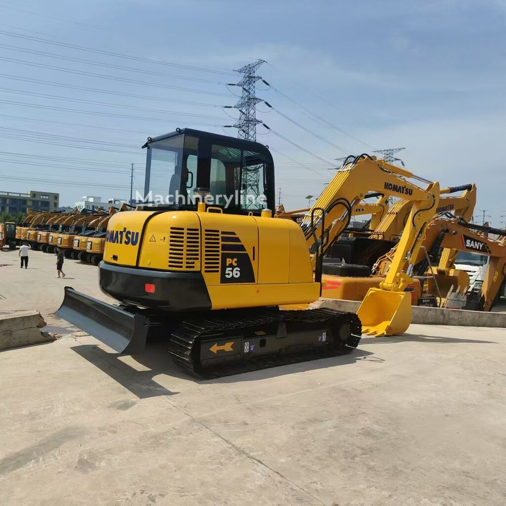 Komatsu PC56 mini bager