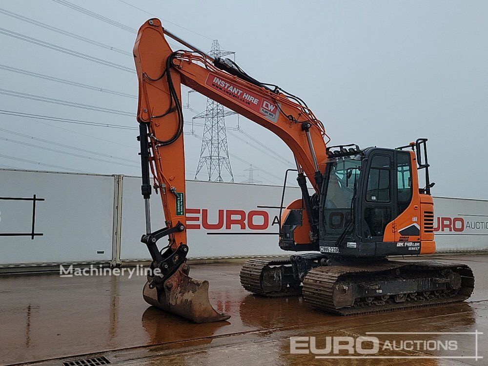 Prodaje se Doosan DX140 LCR-7 mini bager na aukciji