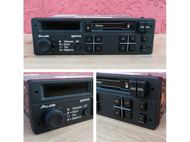 Auto radio kasetofon Audi gamma 1 BLAUPUNKT Germany