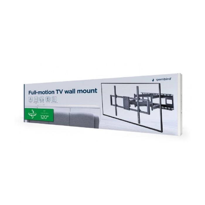 WM-120ST-01 Gembird TV nosac rotate/tilt 60-120 VESA 90x60cm, max 120kg, drzac