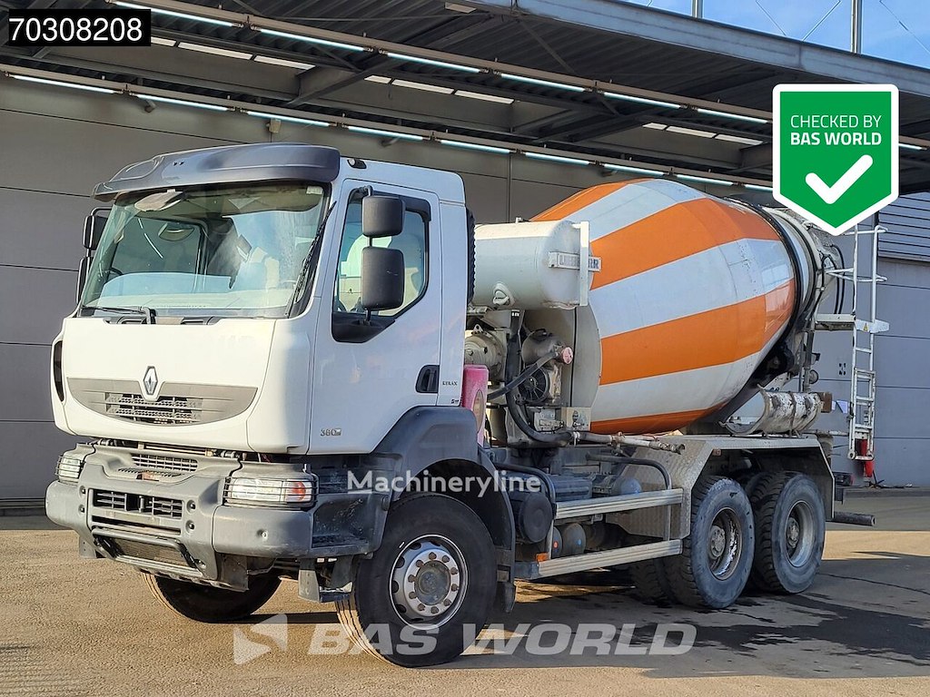 Renault Kerax 380 Kerax 6X4 Liebherr Mixer Full Steel Big-Axle Euro 5 kamion s mešalicom za beton