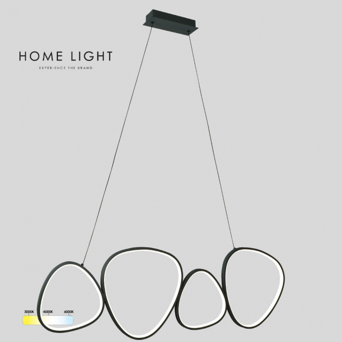 1 SOLEA 20 LUSTER 48W 3000/4000/6000K CRNA 202391