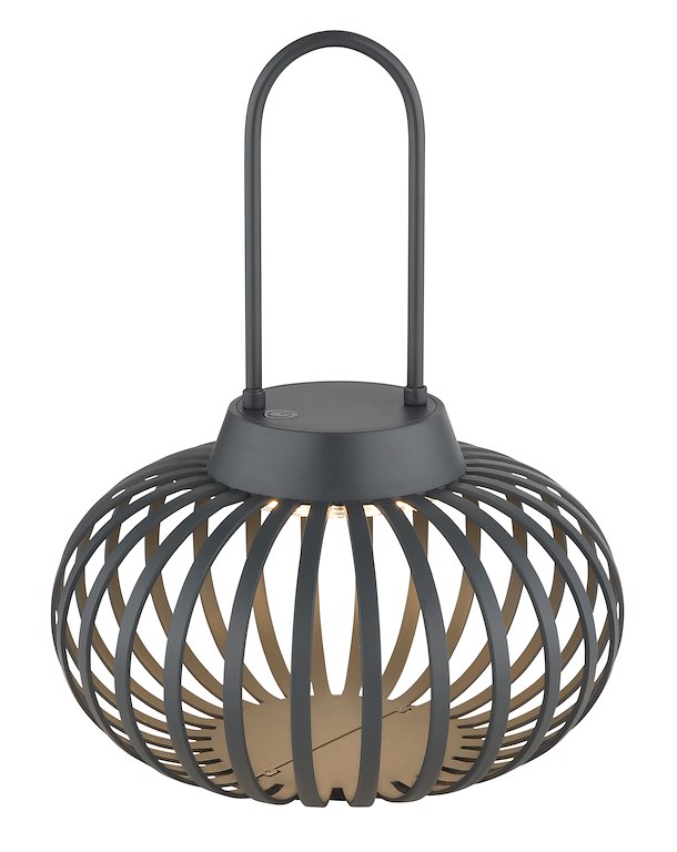 ALLEGRA – STONA LAMPA – METAL ANTRACIT MAT – PLASTIČNA ANTRACIT MAT – 21035A