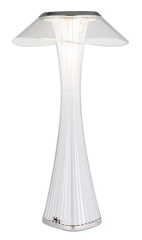 AMBRA – STONA LAMPA – PLASTIČNA HROMIRANA – AKRILNA PROVIDNA – 21025C