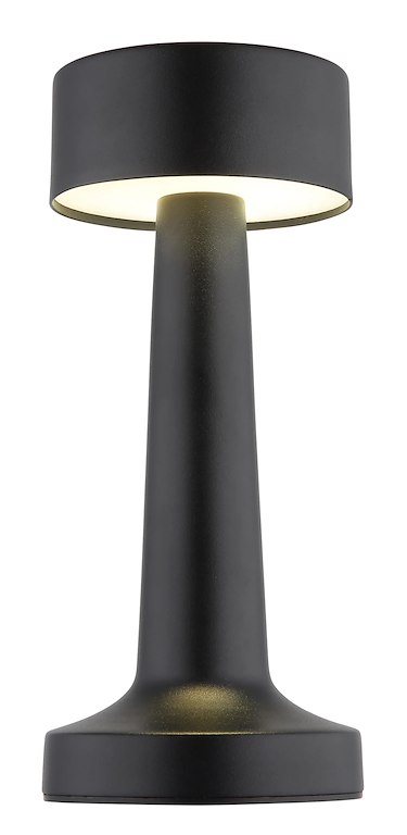 ANGELIKA – STONA LAMPA – METAL CRNA MAT – PLASTIČNI OPAL – 58463S