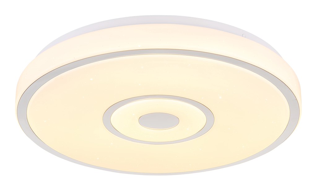 ASTANIA – Plafonska lampa – metalna bela – plastična opal blistava – 41264