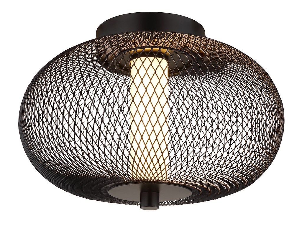 ASTARI – Plafonska lampa – metal crna mat – metalna mreža crna mat – 61270108