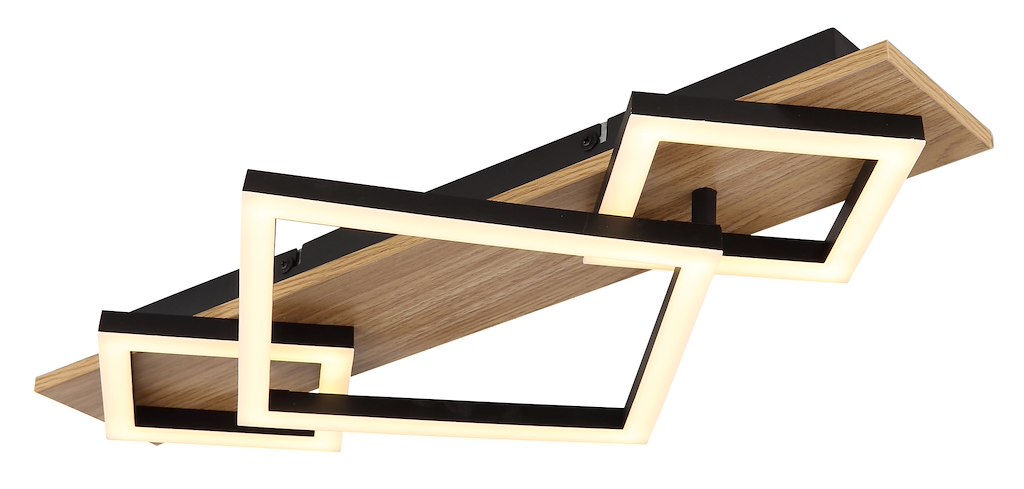 BEATRIX I – PLAFONSKA SVETILJKA – METAL CRNA MAT – PLASTIKA CRNA MAT – 67330-24