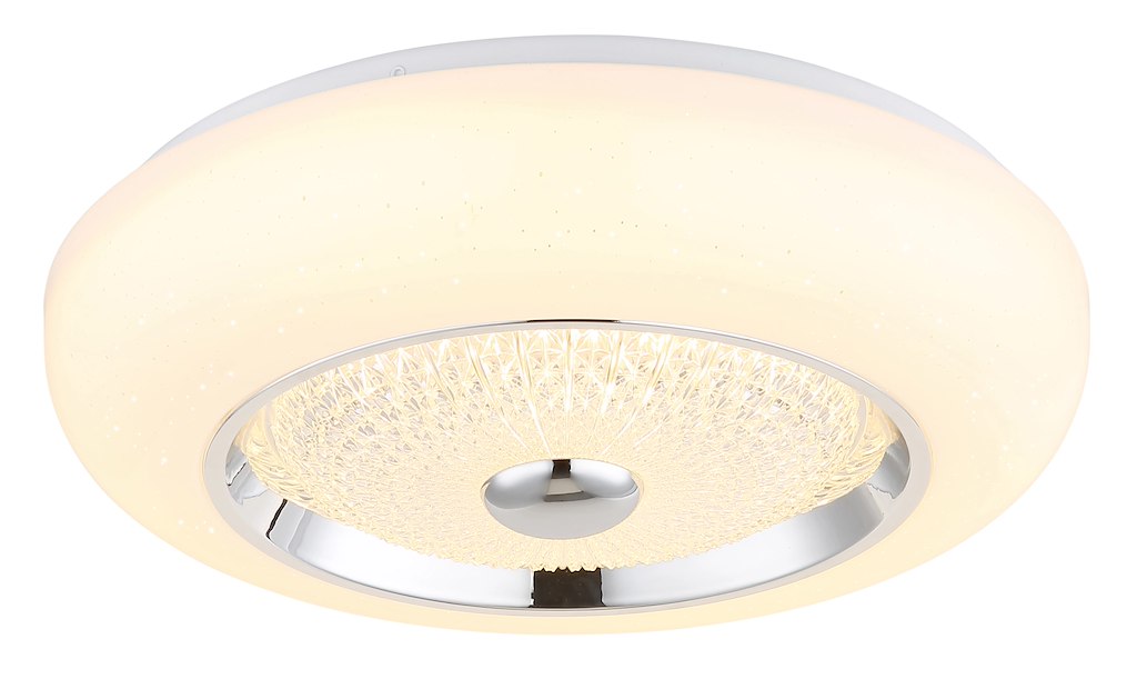 GRAHAM – Plafonska lampa – metalna bela mat – plastična opal – 48071-18