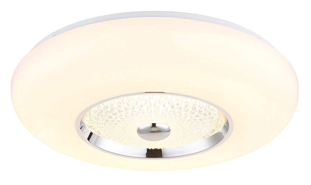 GRAHAM – Plafonska lampa – metalna bela mat – plastična opal – 48071-24