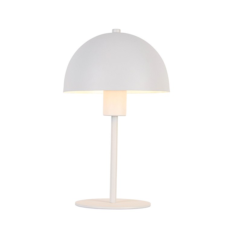 IVA – STONA LAMPA, METALNA BELA, D18X30CM, 1*E14 MAX 25W, 120CM KABL – 20101