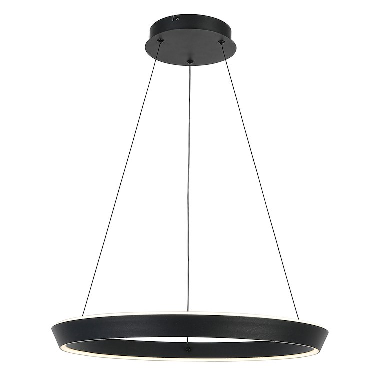 LEA – LED VISILICA CRNA MAT, D:50X120CM, SILIKONSKI POKLOPAC 48W/5000LM/ 4000K – 745111