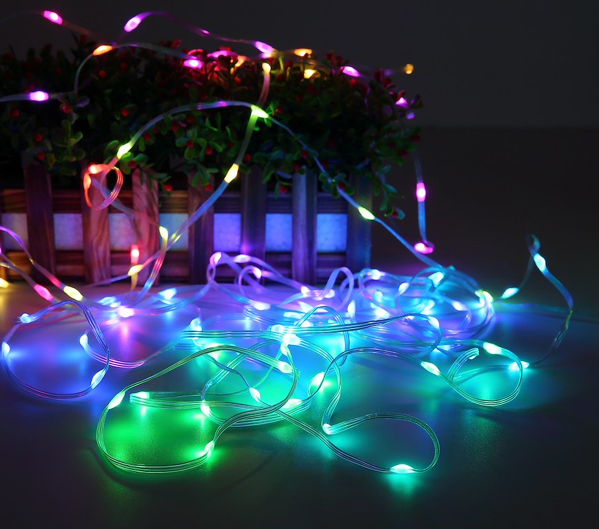 LED BAND – LED TRAKA – PLASTIČNA BELA – PLASTIČNA PROVIDNA – 39019RGB