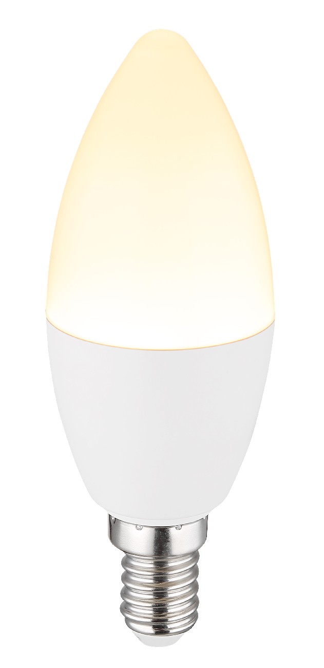 LED LEUCHTMITTEL KUNSTSTOFF WEISS, 1XE14 LED – LED SIJALICA – PLASTIČNA BELA – 10564K