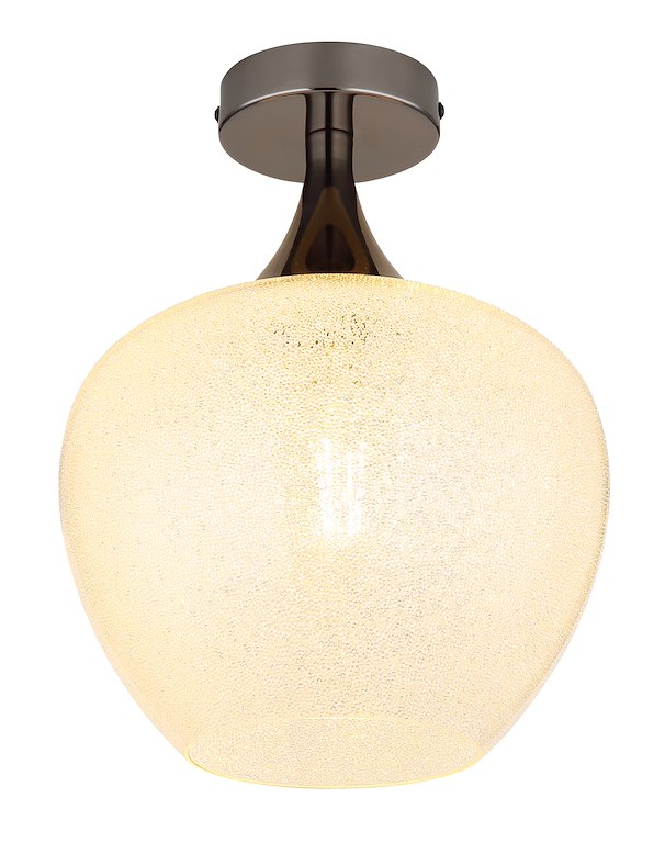 MAXY – PLAFONSKA LAMPA – METALNA BOJA ORUŽJA – PROVIDNO STAKLO – 15548DK