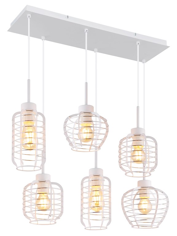 NESA – VISEĆA LAMPA – METAL BELA MAT – METAL BELA MAT – 15932-6