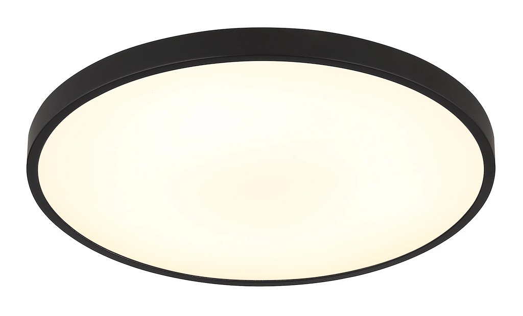 NIELSEN – PLAFONSKA LAMPA – PLASTIČNA CRNA MAT – PLASTIČNI OPAL – 41566-15S