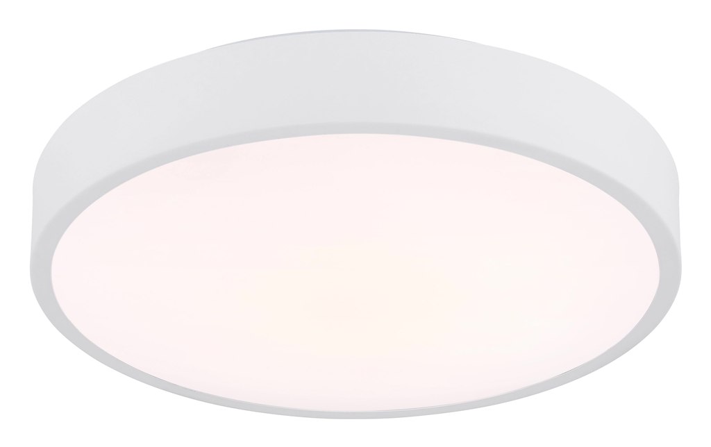 NIELSEN – PLAFONSKA SVETILJKA – METALNA BELA MAT – PLASTIČNA BELA MAT – 12398-18W