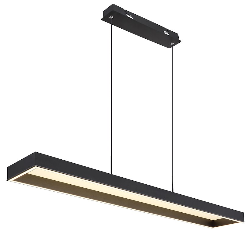 SOLA – Viseća lampa – metal crni mat – metal crni mat – 15643