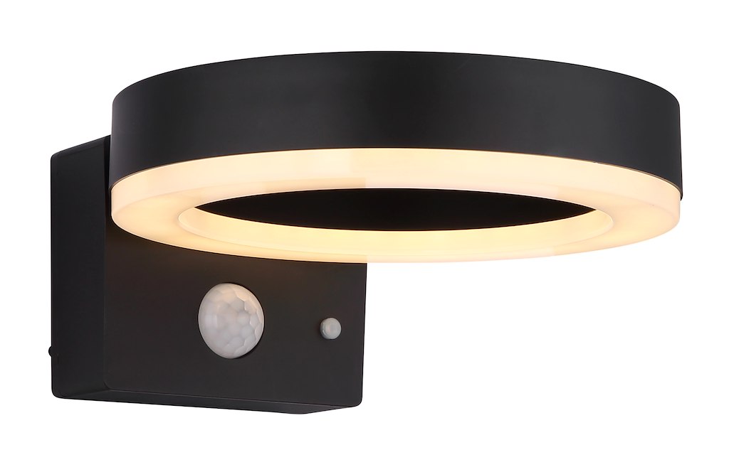 SOLARLEUCHTE KUNSTSTOFF SCHWARZ MATT, 1XLED – SOLARNA LAMPA – PLASTIČNA CRNA MAT – PLASTIČNI OPAL – 36507