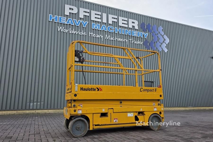 Haulotte Compact 8 Electric, 8.2m Working Height, 350kg Cap makazasta platforma